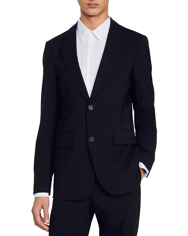 Sandro Formal Suit Jacket - Black