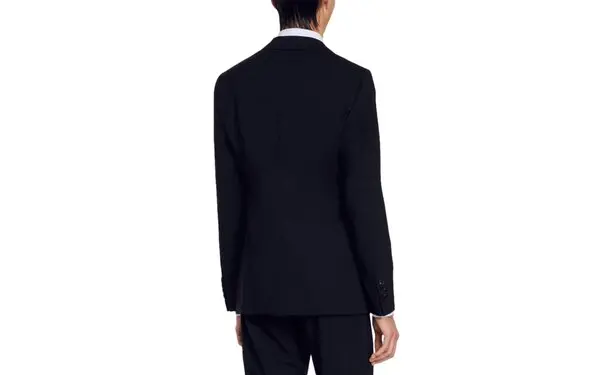 Sandro Formal Suit Jacket - Black