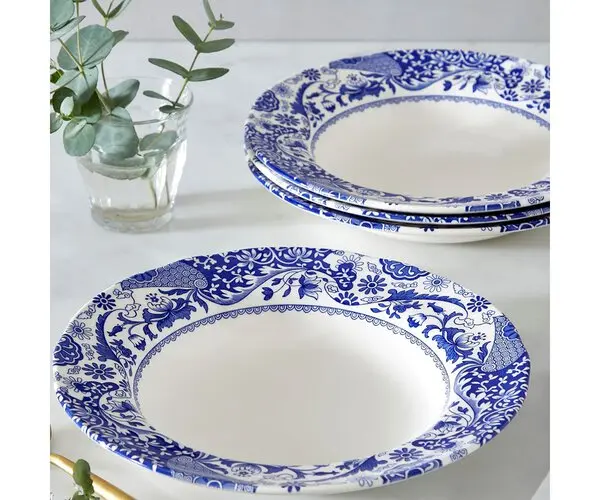 SPODE Italian Brocato Soup Plate, Set Of 4