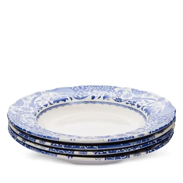 SPODE Italian Brocato Soup Plate, Set Of 4
