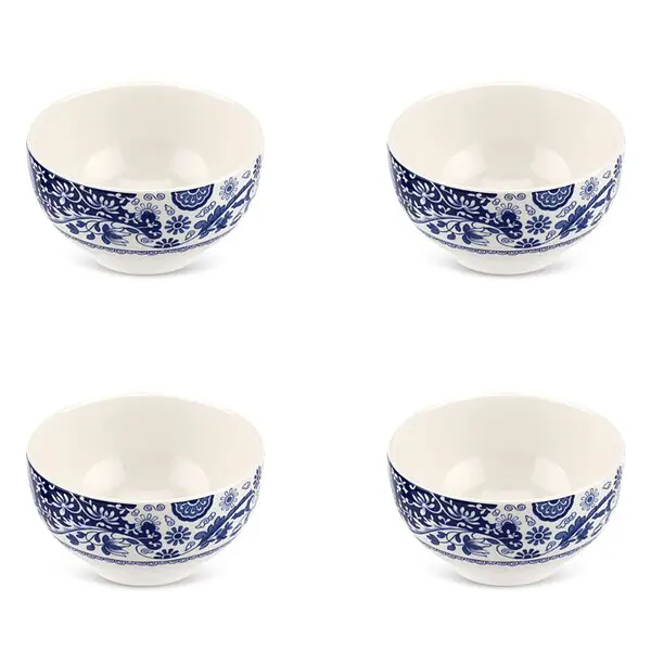 SPODE Italian Brocato 4.3 Bowl, Set Of 4 - Blue
