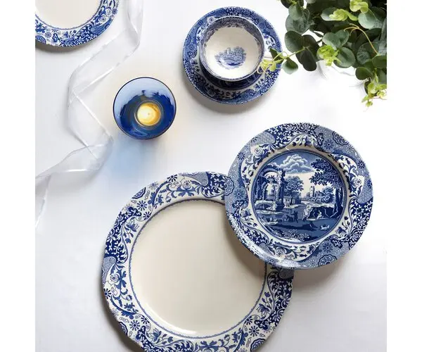 SPODE Italian Brocato 12 Piece Dinnerware Set
