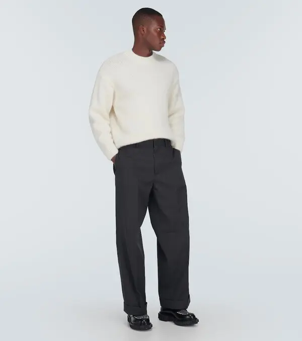Undercover Wool Straight Leg Trousers