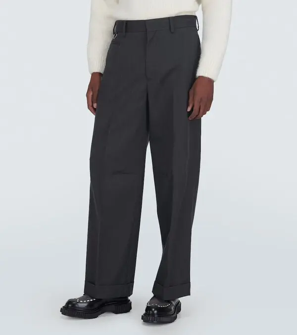 Undercover Wool Straight Leg Trousers