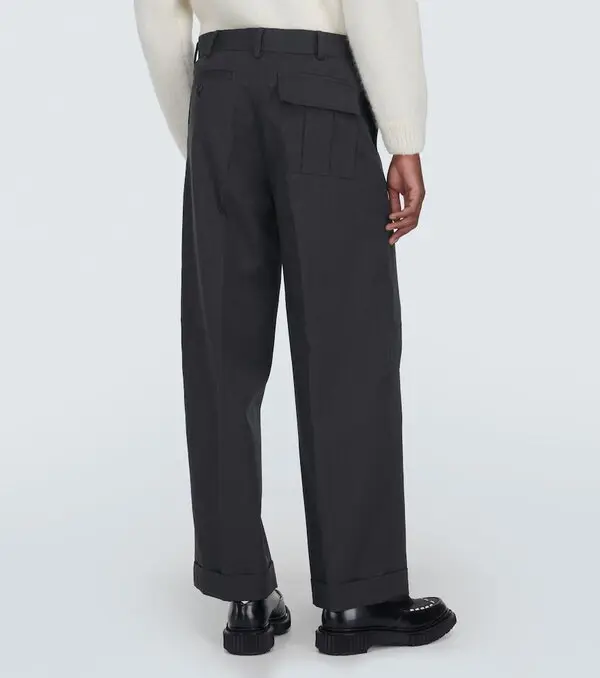 Undercover Wool Straight Leg Trousers
