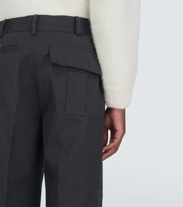 Undercover Wool Straight Leg Trousers