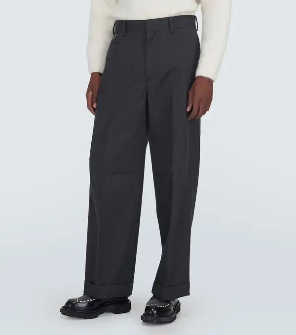Undercover Wool Straight Leg Trousers
