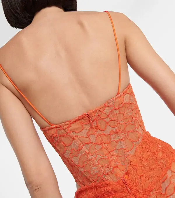 LAQUAN SMITH Lace Bodysuit