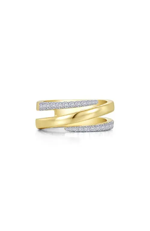 Lafonn Two-tone Simulated Diamond Ring - White