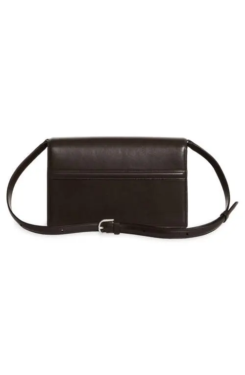 TOTEME T-flap Crossbody Bag - Coffee