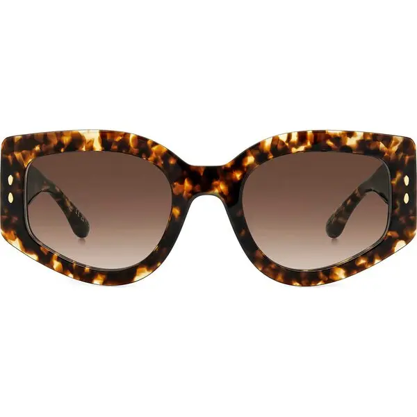 Isabel Marant 54mm Gradient Cat Eye Sunglasses - Havana/ Brown Gradient