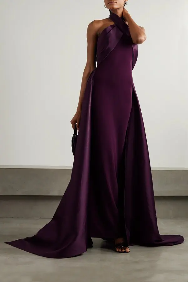 solace london burgundy dress Solace London Dresses Violet main image 0