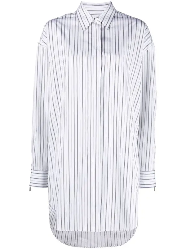 Off-White Striped Cotton Shirt