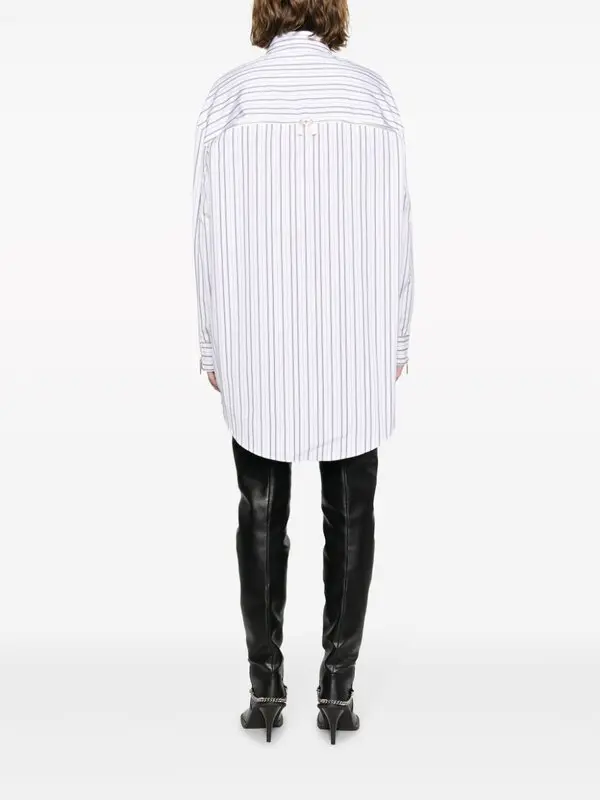 Off-White Striped Cotton Shirt