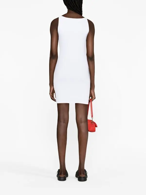 Off-White Off Stamp Jersey Minidress