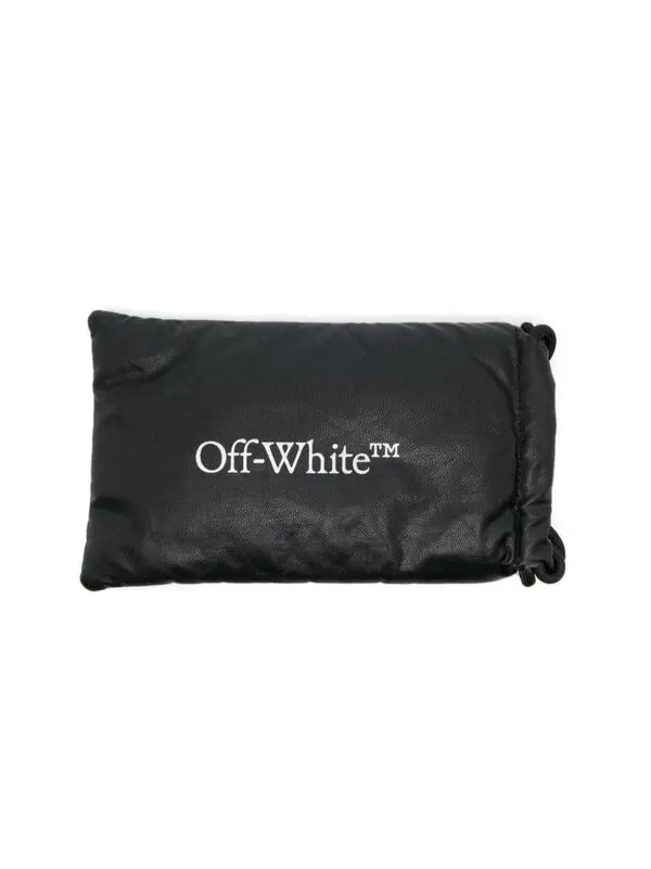 Off-White Logo-engraved Rectangle-frame Sunglasses