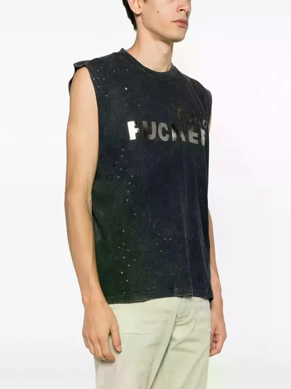 Dsquared2 Slogan-print Cotton Tank Top