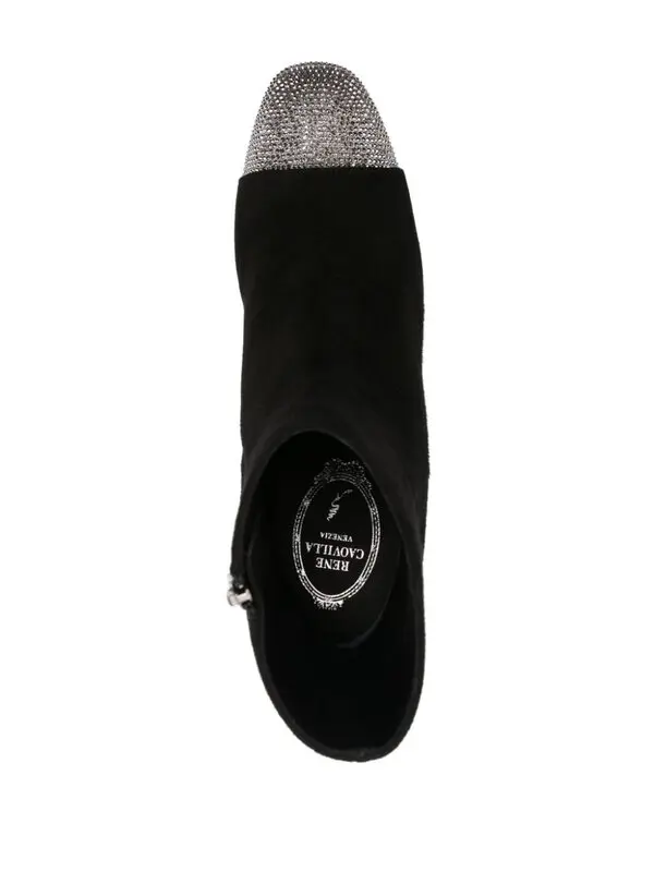 Rene Caovilla Bonnie 85mm Suede Boots