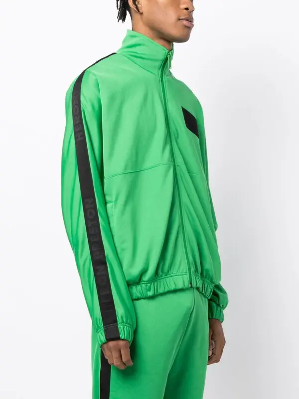 Heron Preston Tracktop Zipped Jacket - Green