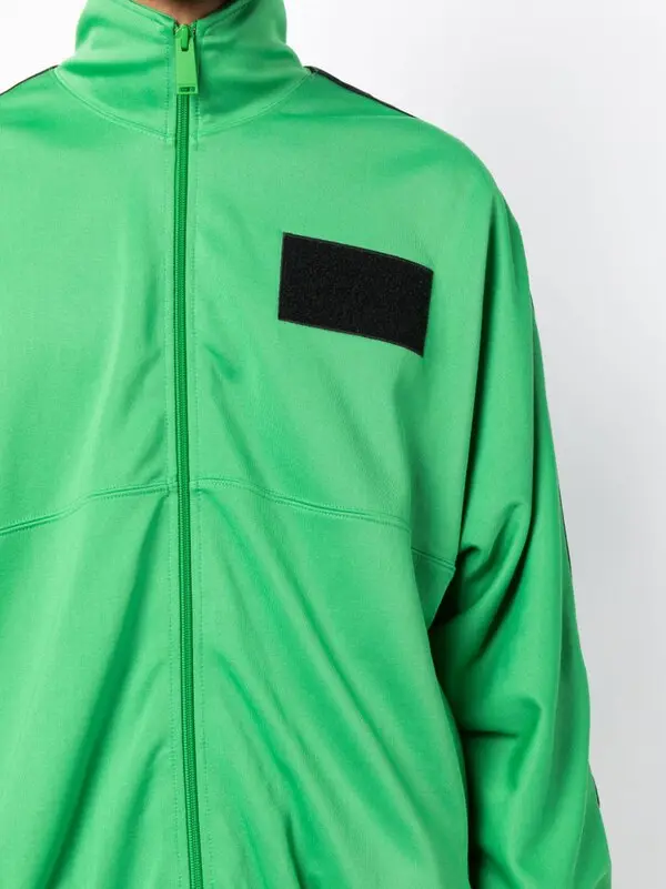 Heron Preston Tracktop Zipped Jacket - Green