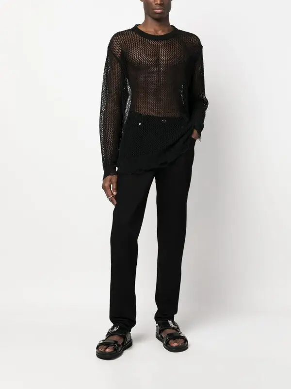 Eckhaus Latta Mid-rise Straight-leg Jeans