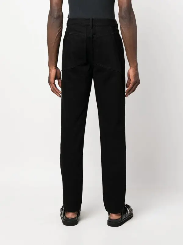Eckhaus Latta Mid-rise Straight-leg Jeans