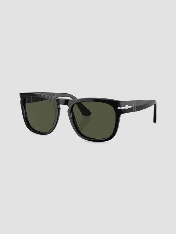 Persol 54mm Elio Square Sunglasses - Black