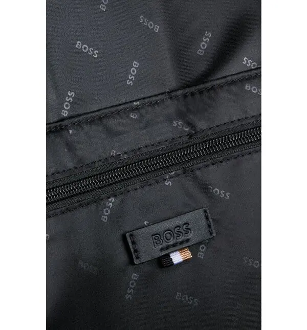 BOSS Ray Stripe Faux Leather Backpack