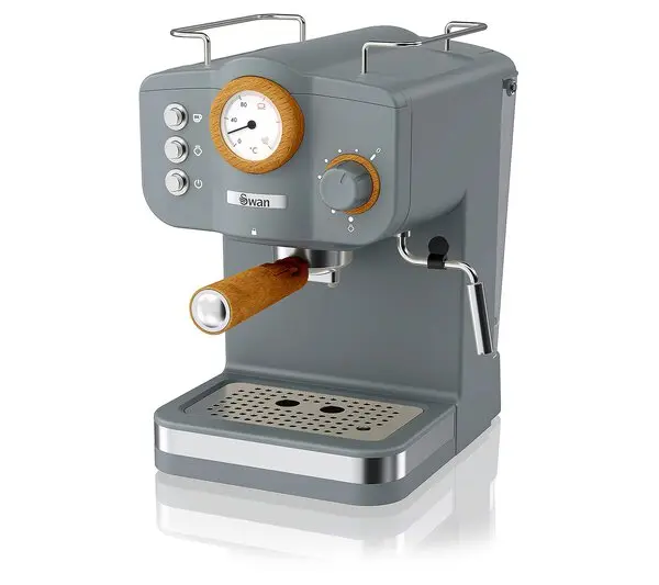 SWAN Gray Nordic Pump Espresso Coffee Machine - One-color