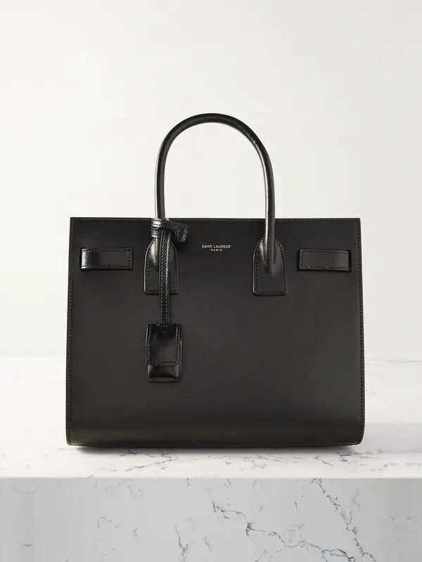 Saint Laurent Sac De Jour Baby Leather Tote - Black