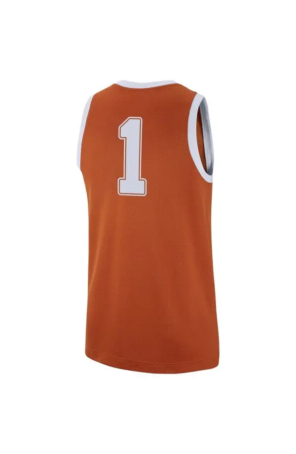 Nike 1 Texas Orange Texas Longhorns Replica Jersey