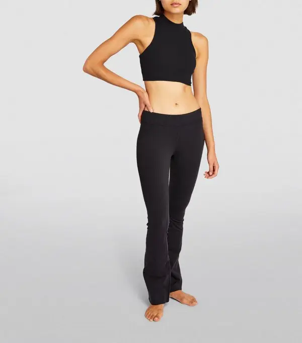 Alo Yoga Goddess Rib Cropped Dynamite Bra