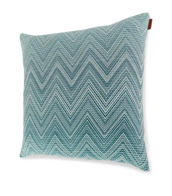 Missoni Wool Timmy Cushion - Blue