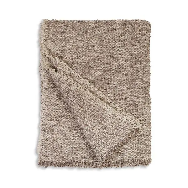 POM POM AT HOME Brentwood Throw - Pebble