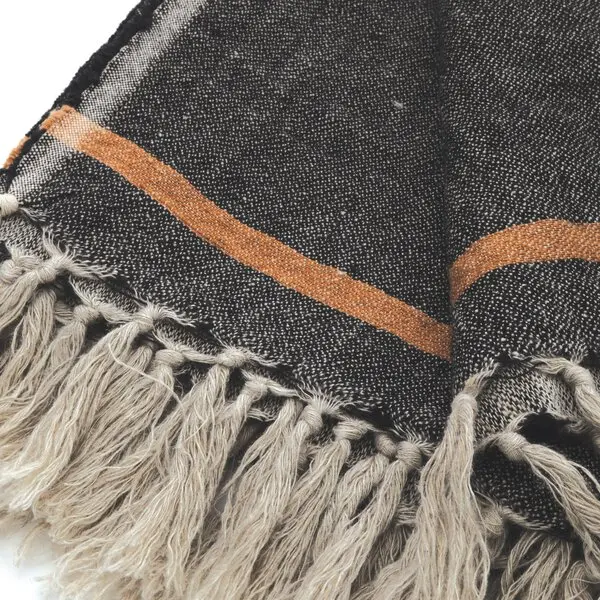 POM POM AT HOME Bruno Oversized Linen Throw