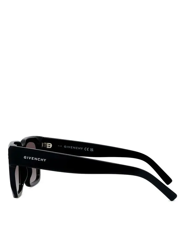 Givenchy Gv Day Square Sunglasses - Black/brown Gradient