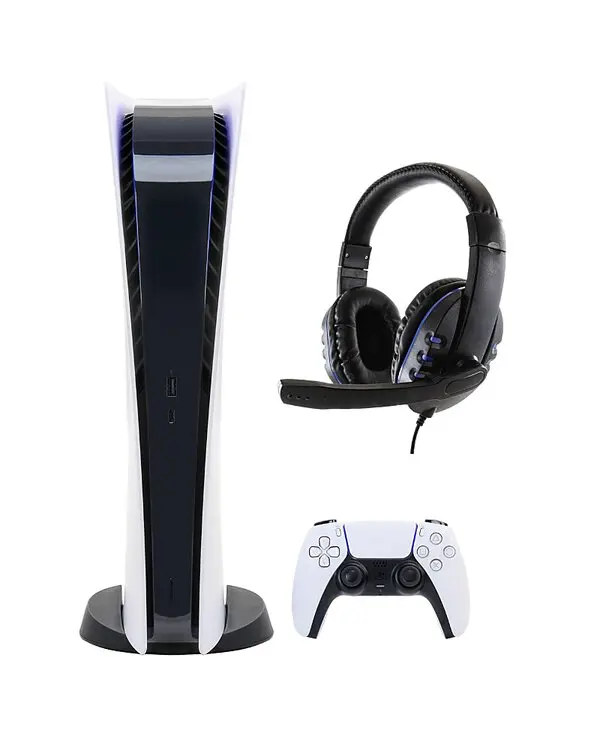SONY Playstation 5 Digital Console With Universal Headset - Open White