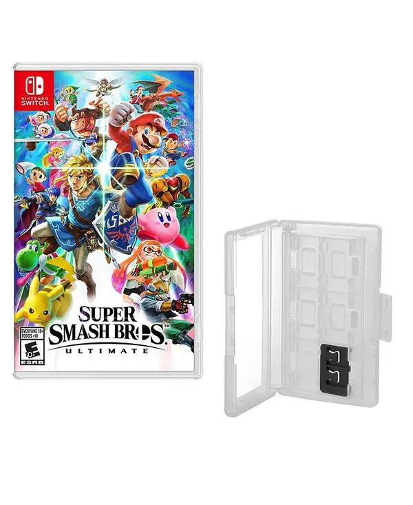 NINTENDO Super Smash Bros Game With Game Caddy Switch - No Color