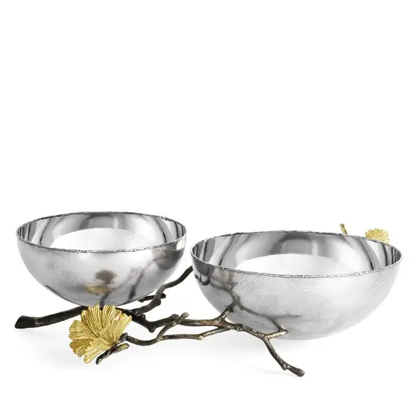 Michael Aram Butterfly Ginkgo Double Dish