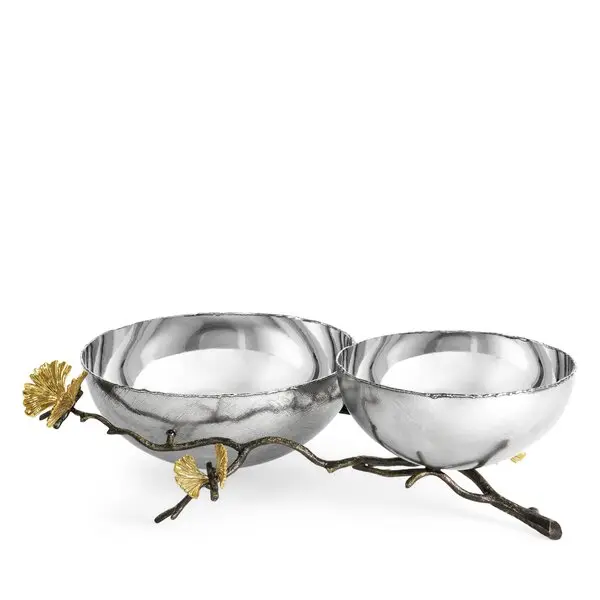 Michael Aram Butterfly Ginkgo Double Dish