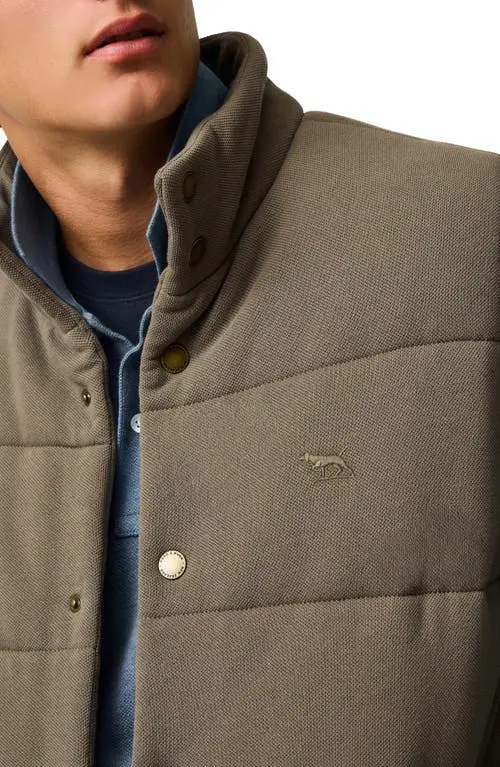 Rodd & Gunn Lake Ferry Quilted Vest - Khaki