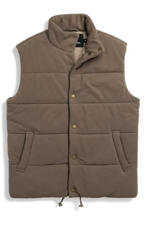 Rodd & Gunn Lake Ferry Quilted Vest - Khaki