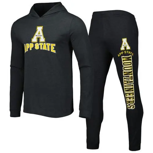 CONCEPTS SPORT Appalachian State Mountaineers Pullover Hoodie And Jogger Set