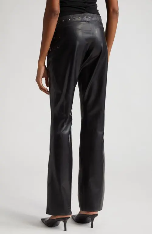 Miaou Toni Latex Pants With Attached Belt
