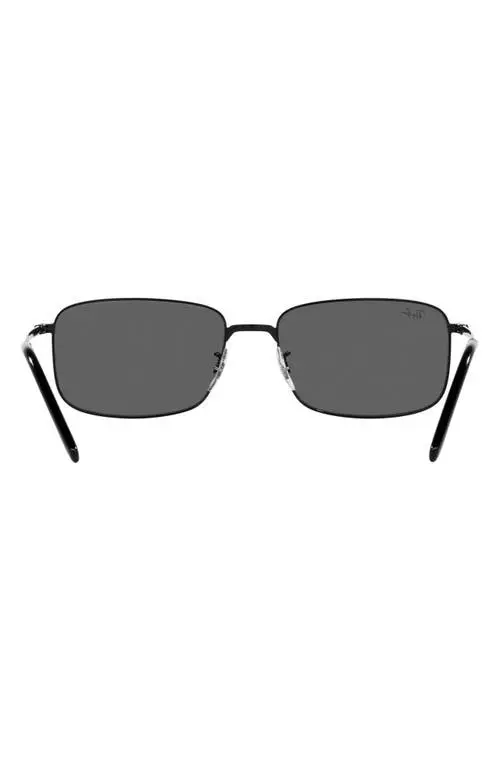 Ray-ban 57mm Rectangle Sunglasses