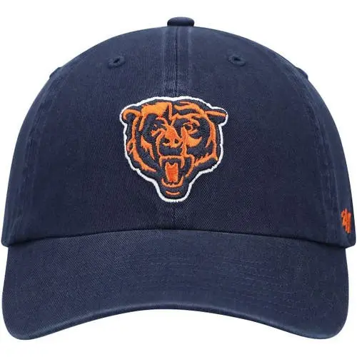 '47 Chicago Bears Primary Alternate Logo Clean Up Adjustable Cap