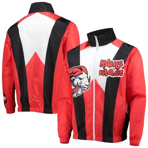 TONES OF MELANIN Winston-salem State Rams Anorak Full-zip Jacket