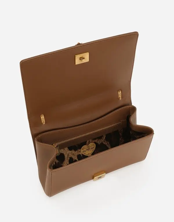 Dolce & Gabbana Medium Devotion Shoulder Bag - Beige