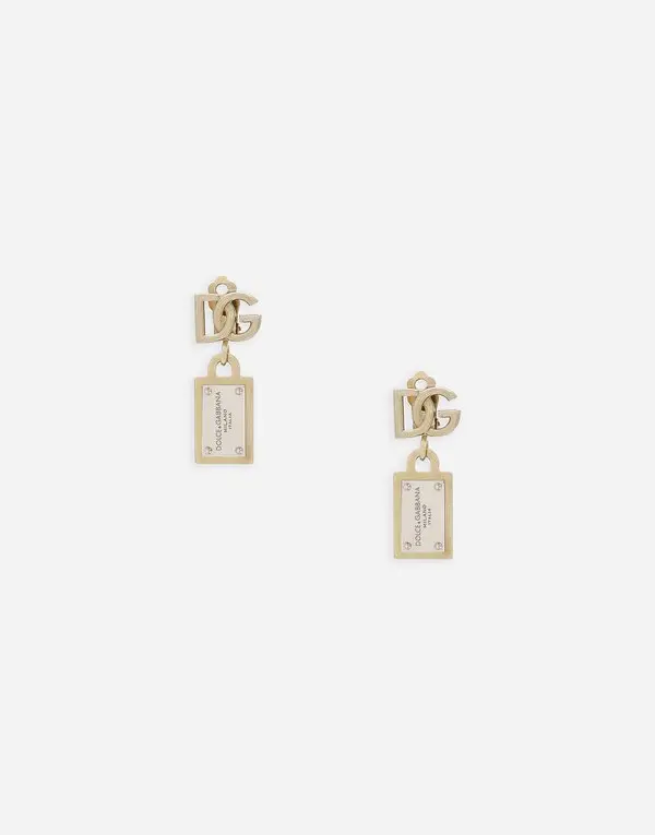 Dolce & Gabbana Dg Logo Earrings - Multicolor