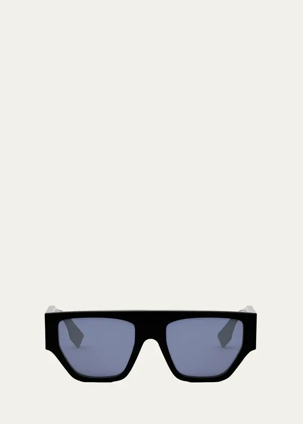 Fendi O'lock Flat-top Cat-eye Sunglasses